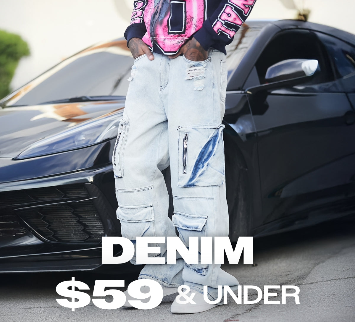 Men's Denim Sets: Men's Denim Outfit Jacket and Jeans Set– Rockstar ...