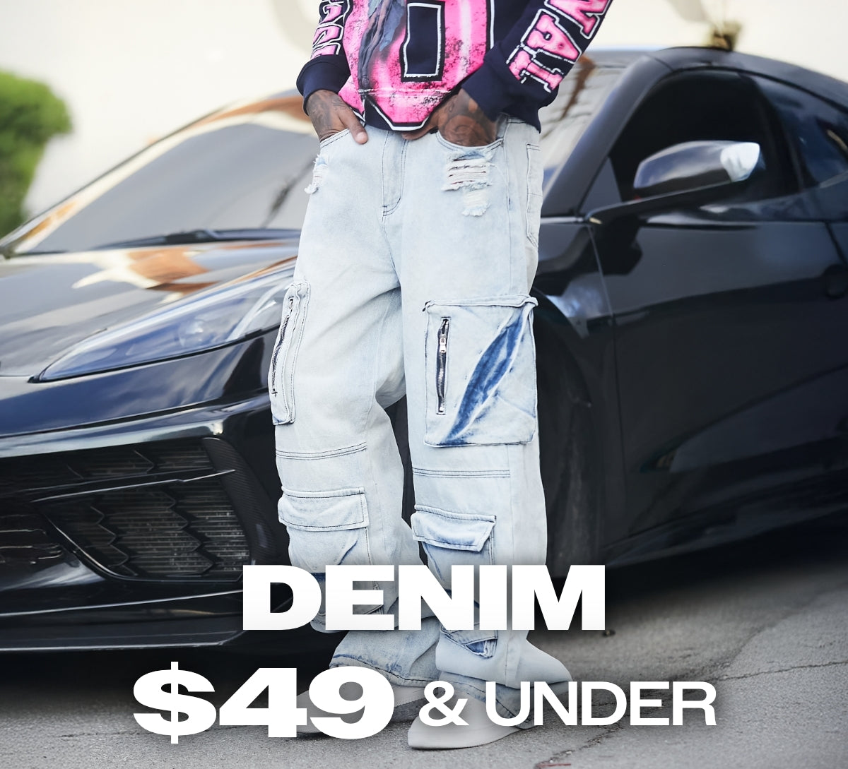 Men's Denim Sets: Men's Denim Outfit Jacket and Jeans Set– Rockstar ...