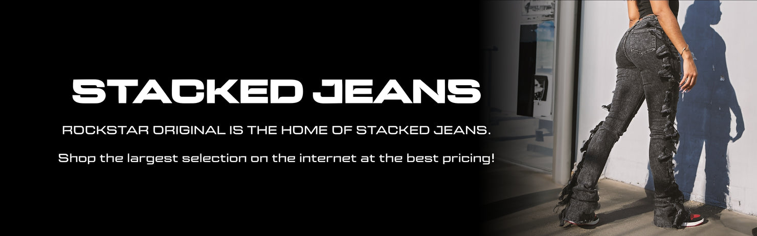 Women's Stacked Jeans– Rockstar Original