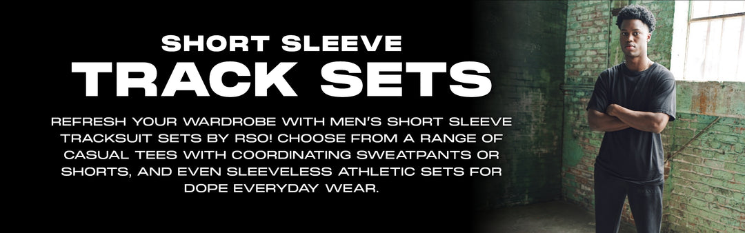 Short Sleeve Men’s Track Sets | Rockstar Original