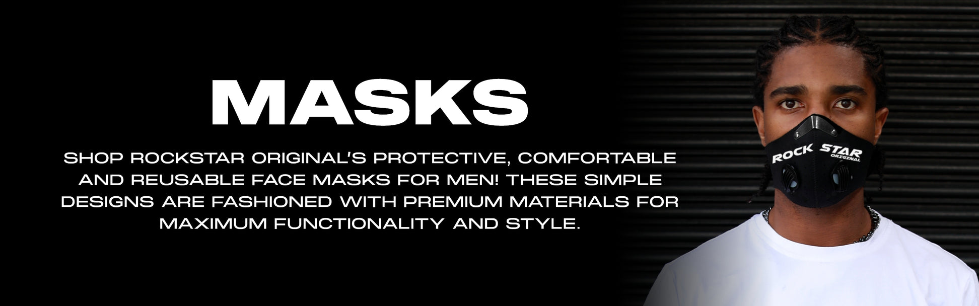 Men’s Streetwear Facemasks | Rockstar Original