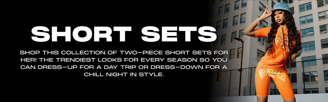 Short Sets For Women: Matching 2 Piece Ladies Short Sets– Rockstar Original
