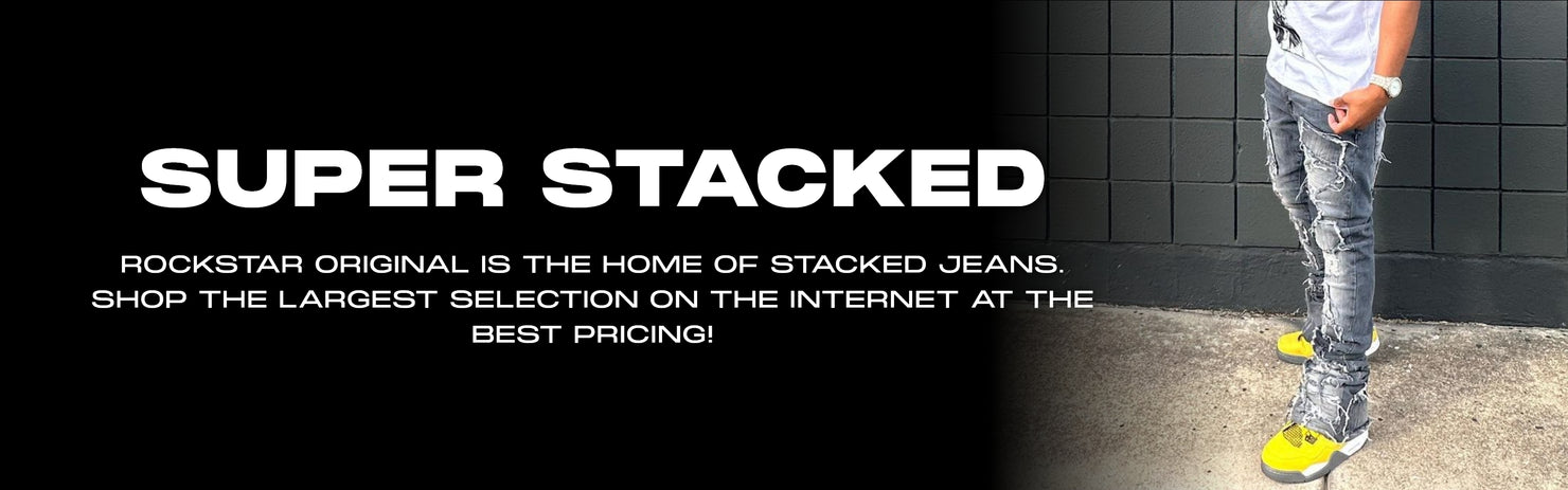 Men's Super Stacked Jeans– Rockstar Original