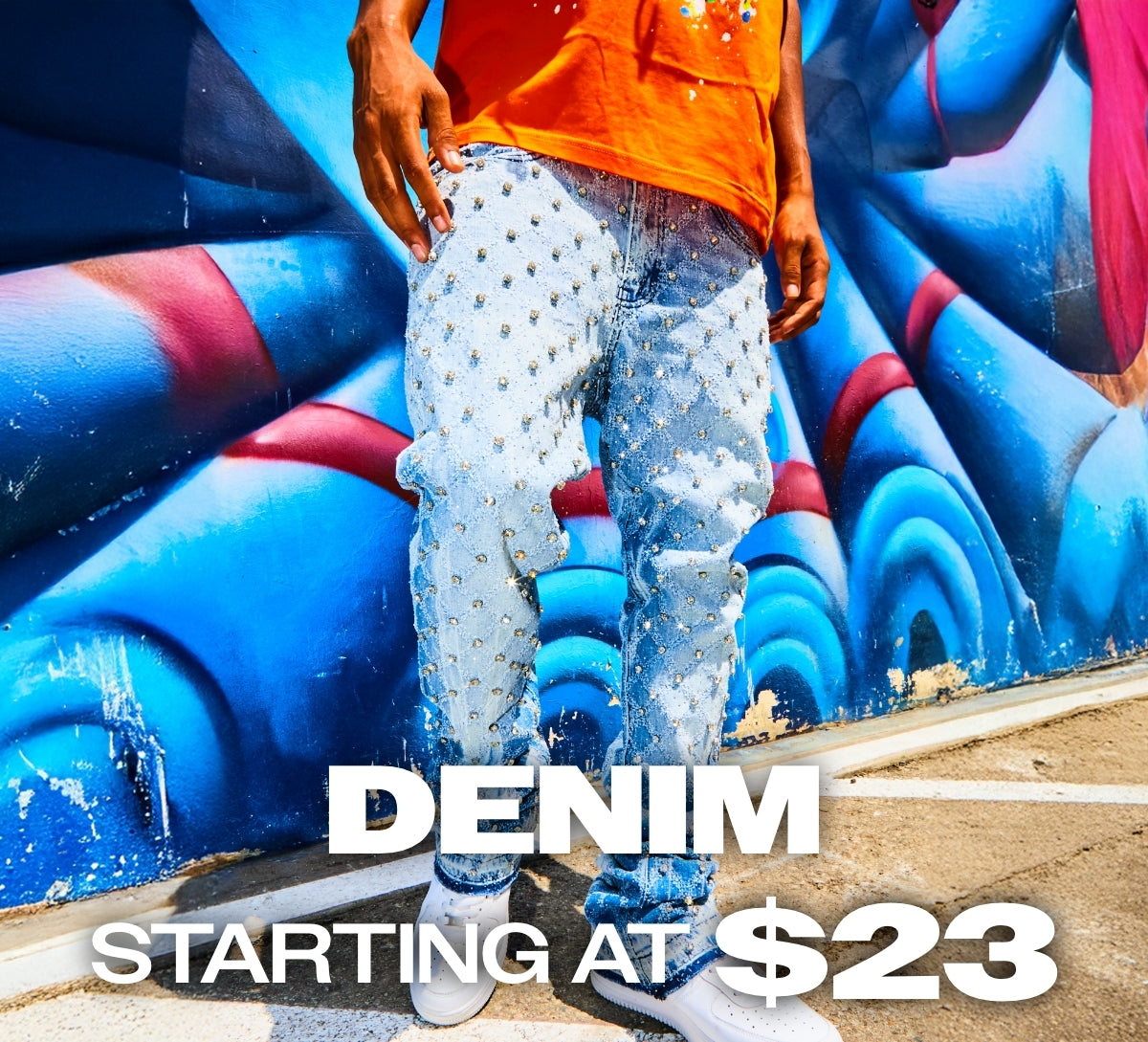 SHOP Drip Jeans for Guys | Affordable Designer Streetwear