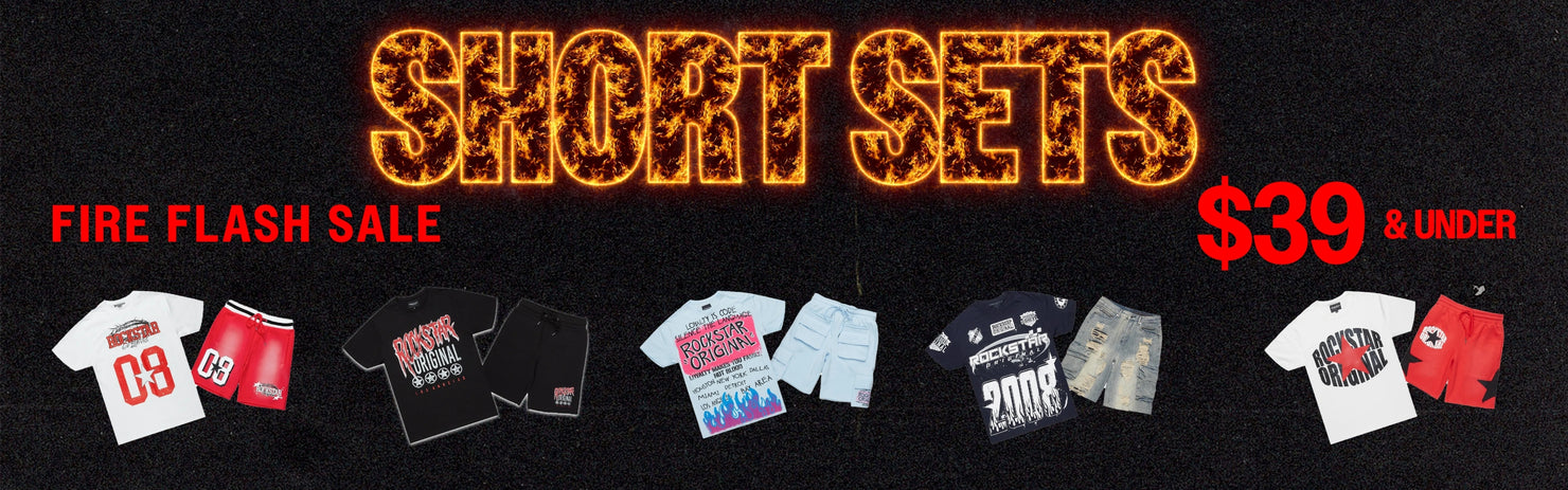 Shop Men’s Short Sets: Designer 2-Pc Short Sets For Men– Rockstar Original