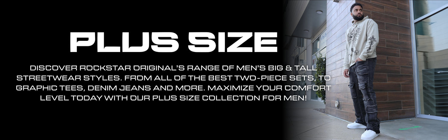 Shop Big and Tall Urban Clothing for Men– Rockstar Original