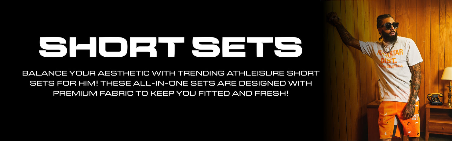 Shop Men’s Short Sets: Designer 2-Pc Short Sets For Men– Rockstar Original