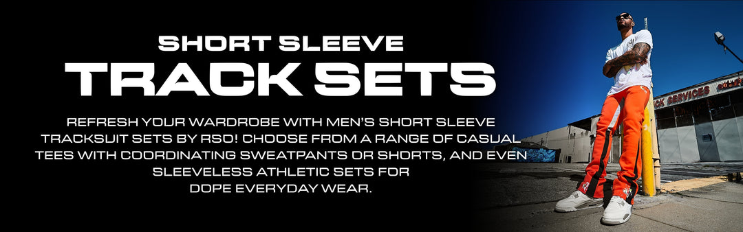 SHOP Men's Short Sleeve Tracksuit Sets | Streetwear for Men– Rockstar ...