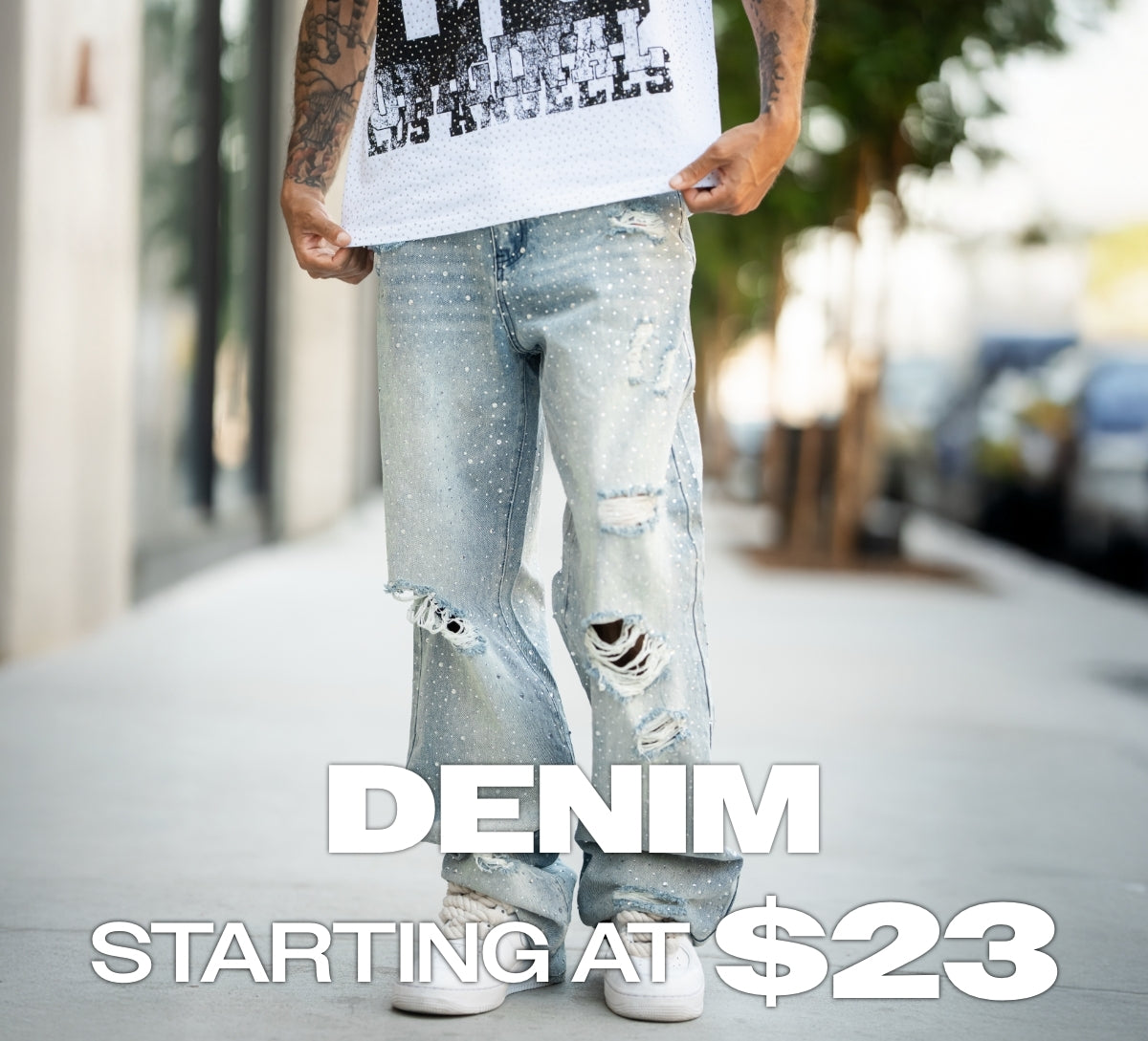 SHOP Drip Jeans for Guys | Affordable Designer Streetwear
